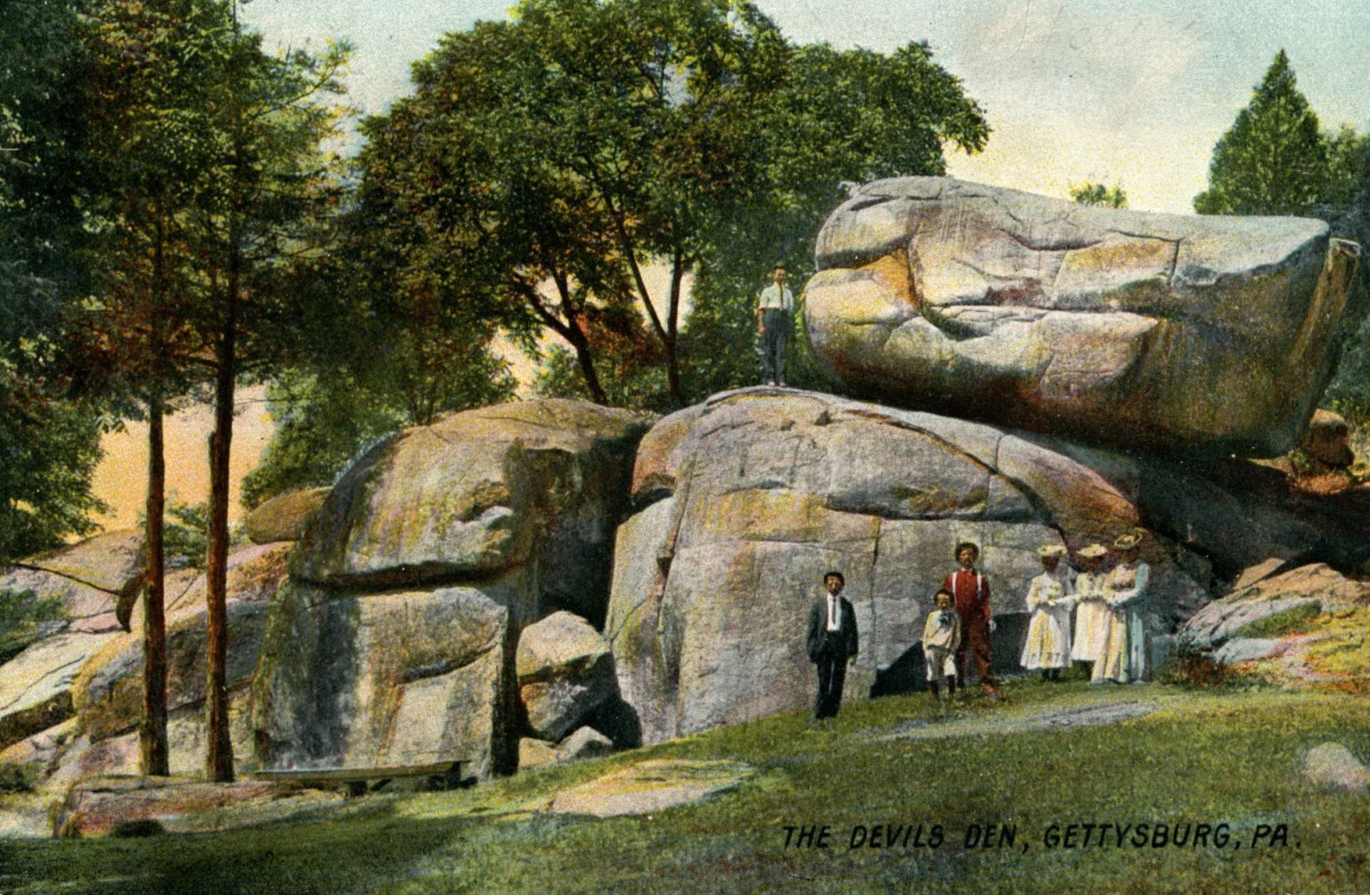 Historic Gettysburg Postcards | Then & Now Views of an Iconic Place
