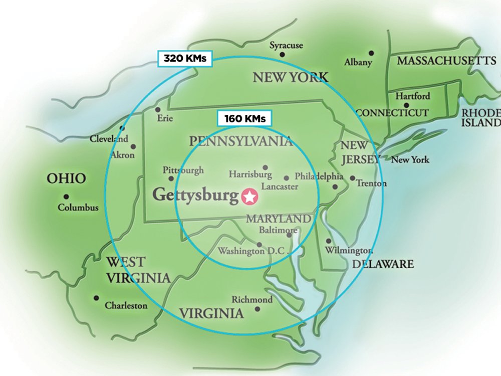 Bienvenue à Gettysburg, en Pennsylvanie ! | Destination Gettysburg