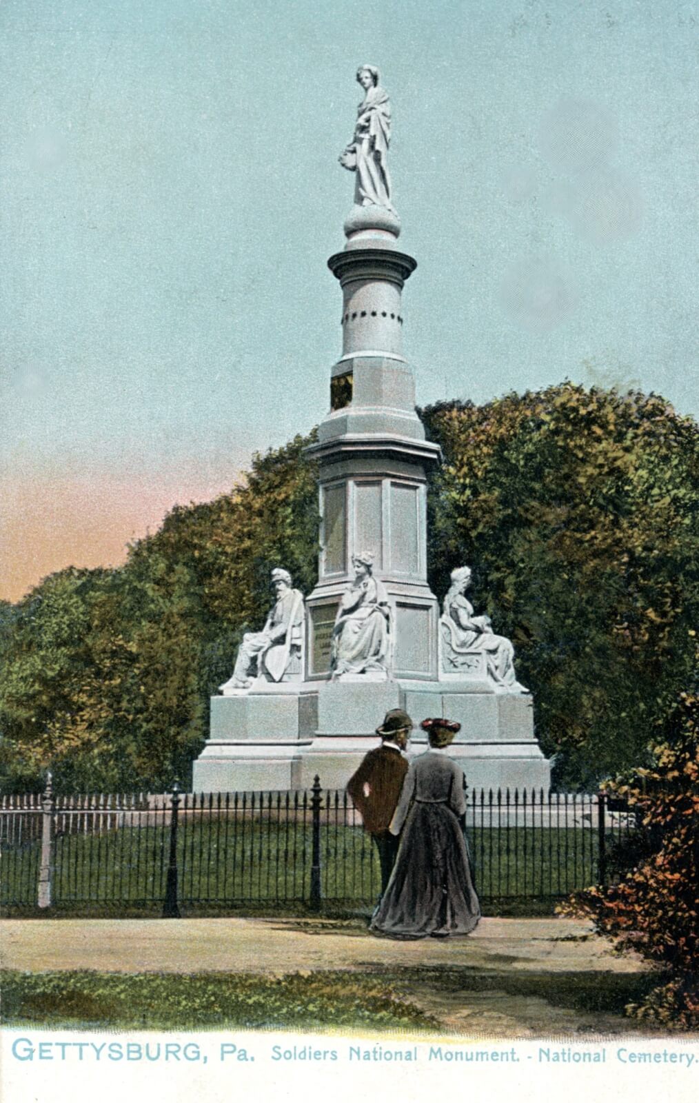 Historic Gettysburg Postcards | Then & Now Views of an Iconic Place