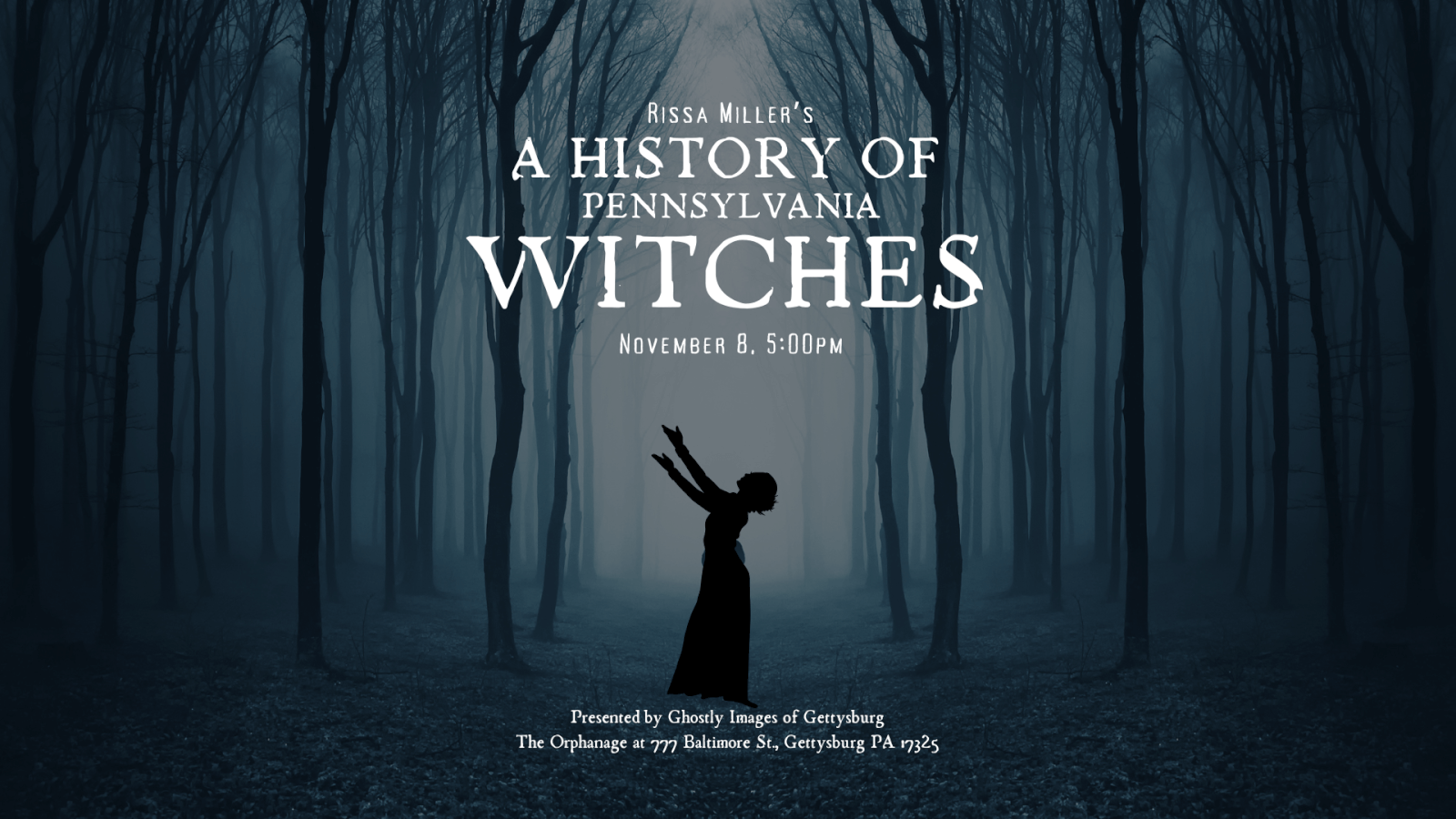 Rissa Miller's History of Pennsylvania Witches | Event in Gettysburg